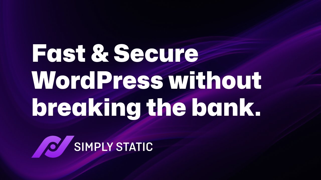 Introducing Simply Static - YouTube