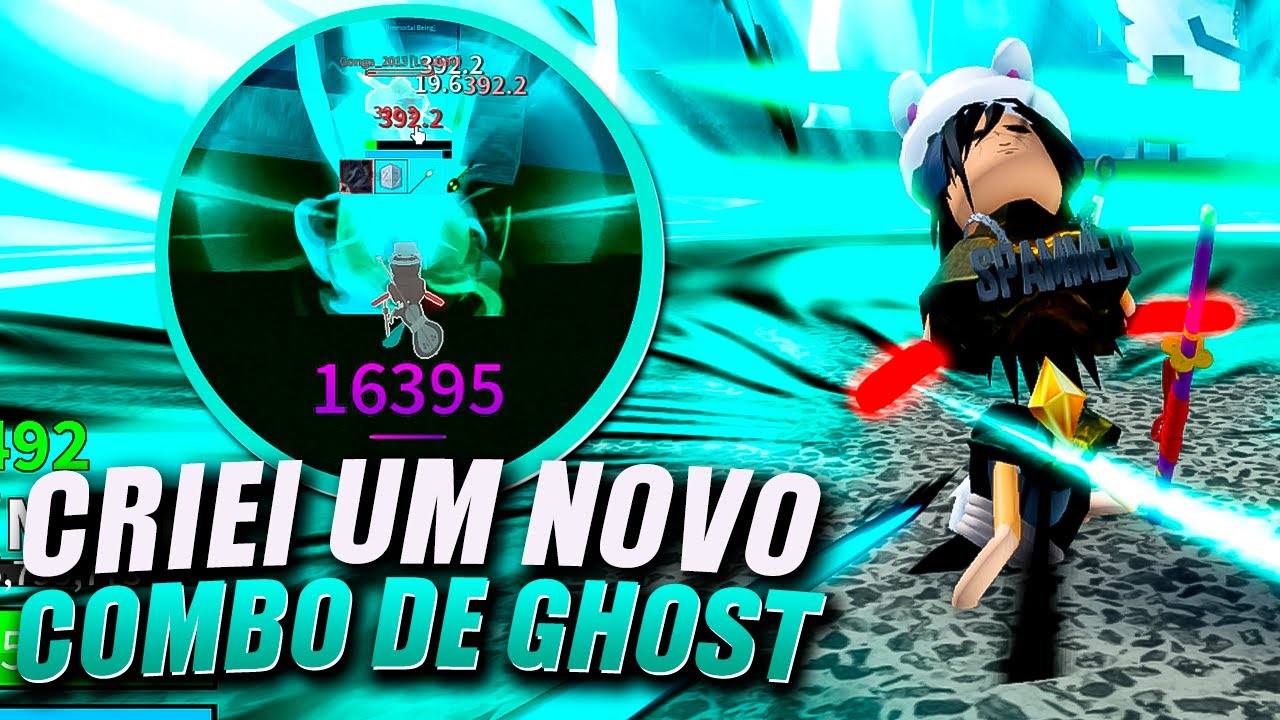 CRIEI UM NOVO COMBO DE GHOST E AMASSEI GERAL NO PVP!!! BLOX FRUITS ...