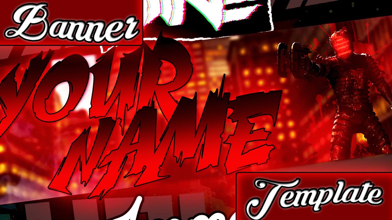 "KILLER BANNER TEMPLATE" |Part 11| Speed-Art - YouTube