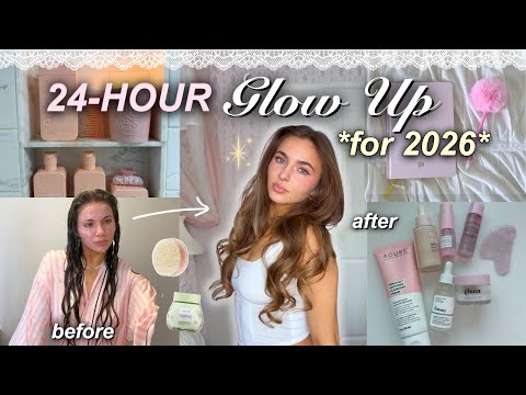 HOW TO GLOW UP IN 24 HOURS ⭐️ ultimate 2026 glow up guide (affordable)