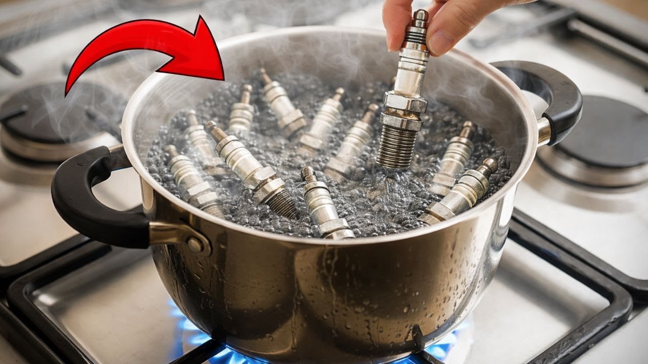 Don’t Throw Away Old Spark Plugs! Just Boil Them – The Result Will ...