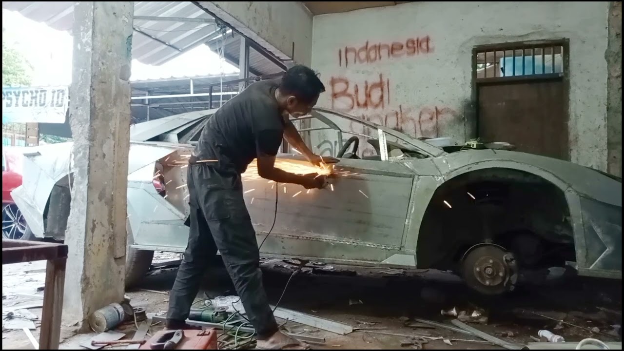 LAMBORGHINI HACK.. full plat besi - YouTube