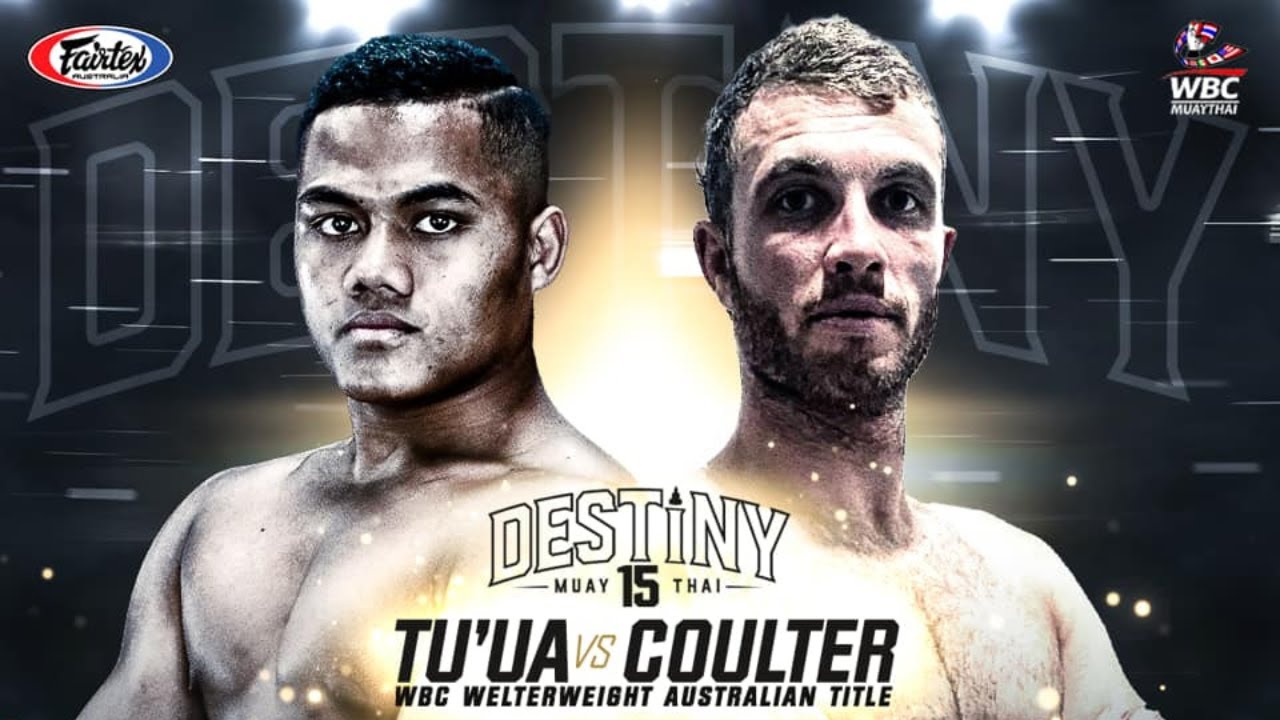 Albert Tuua Vs Billy Coulter - Destiny Muay Thai 15 - YouTube