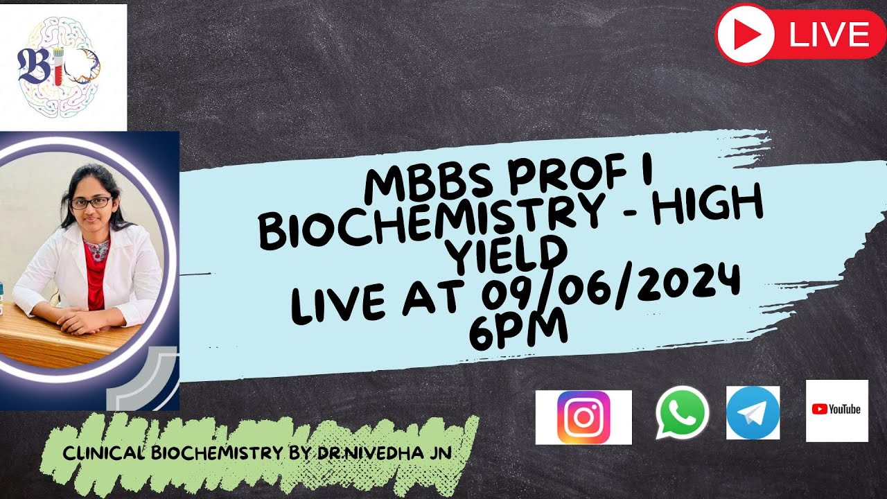 MBBS BIOCHEMISTRY HIGH YIELD | MOLECULAR BIOLOGY - YouTube
