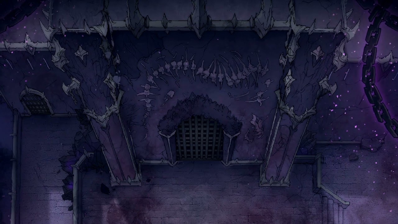 Shadow Fortress Animated Battlemap - YouTube