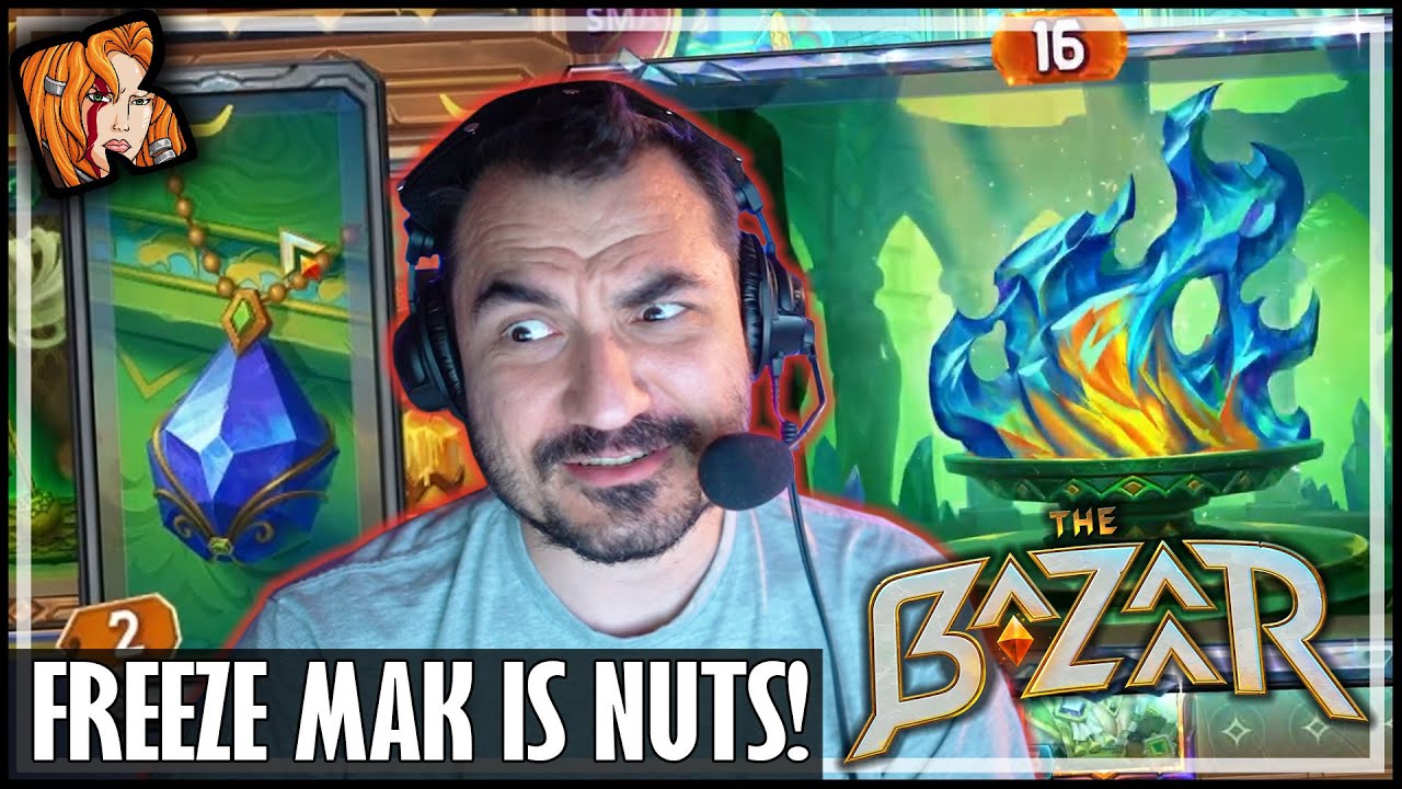FREEZE MAK IS SO CRAZY! - The Bazaar - YouTube