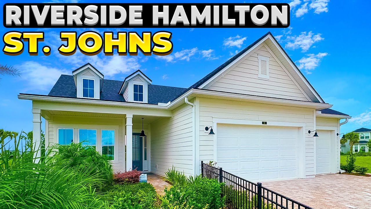 Stunning Riverside Hamilton Floorplan In St. Johns County, Fl | 3-5 ...
