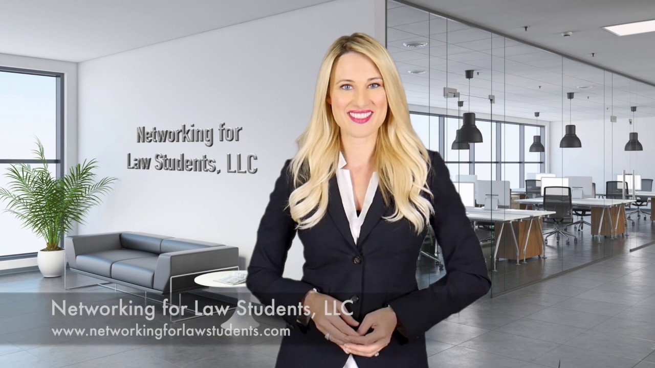 Networking & Interviewing Course promo from Networking for Law Students ...