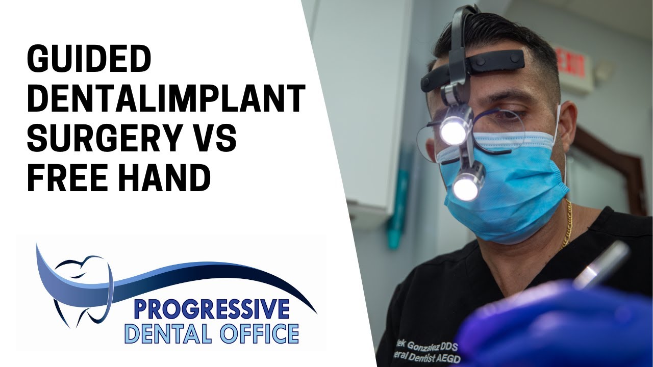 Guided Dental Implant Surgery Vs Free Hand - YouTube