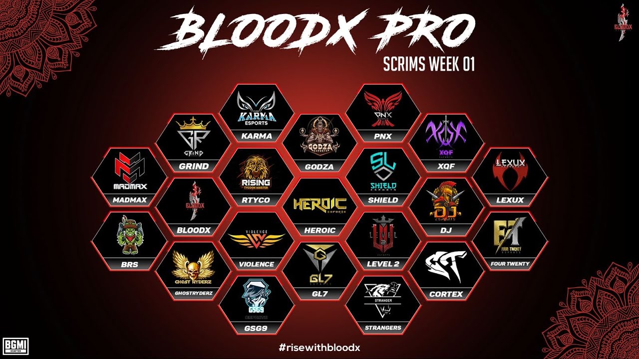 BLOODX ESPORTS SCRIMS DAY-5 - YouTube