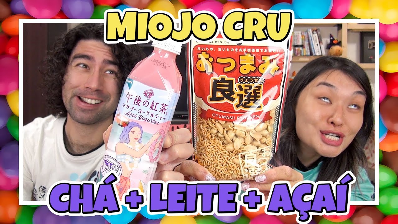 MIOJO CRU E CHÁ COM LEITE, AÇAÍ E IOGURTE - Japão Nosso De Cada Dia ...
