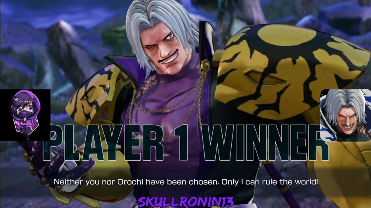 The King Of Fighters XV Omega Rugal Win Quotes (Team Awakened Orochi) # ...