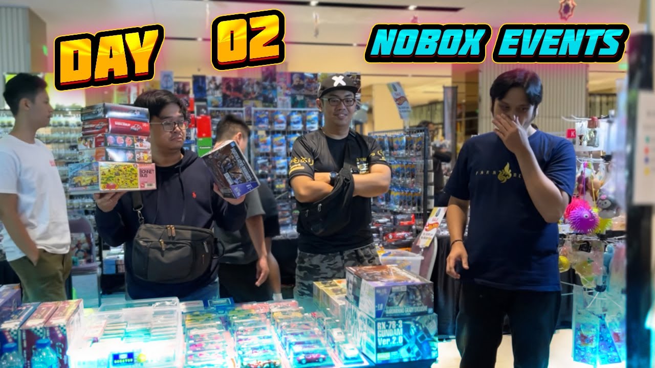 Second Day Tour @ NOBOX TOYSLANDER 8.0 MAL TAMAN ANGGREK 2025 - YouTube
