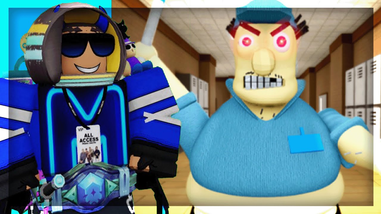 Escape Evil Janitor Obby 🧑‍🔧 in Roblox - YouTube