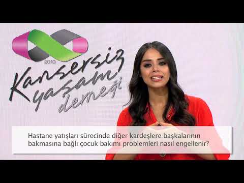 Hastane yatışları sürecinde, diğer kardeşlere başkalarının bakmasına bağlı, çocuk bakımı pro...