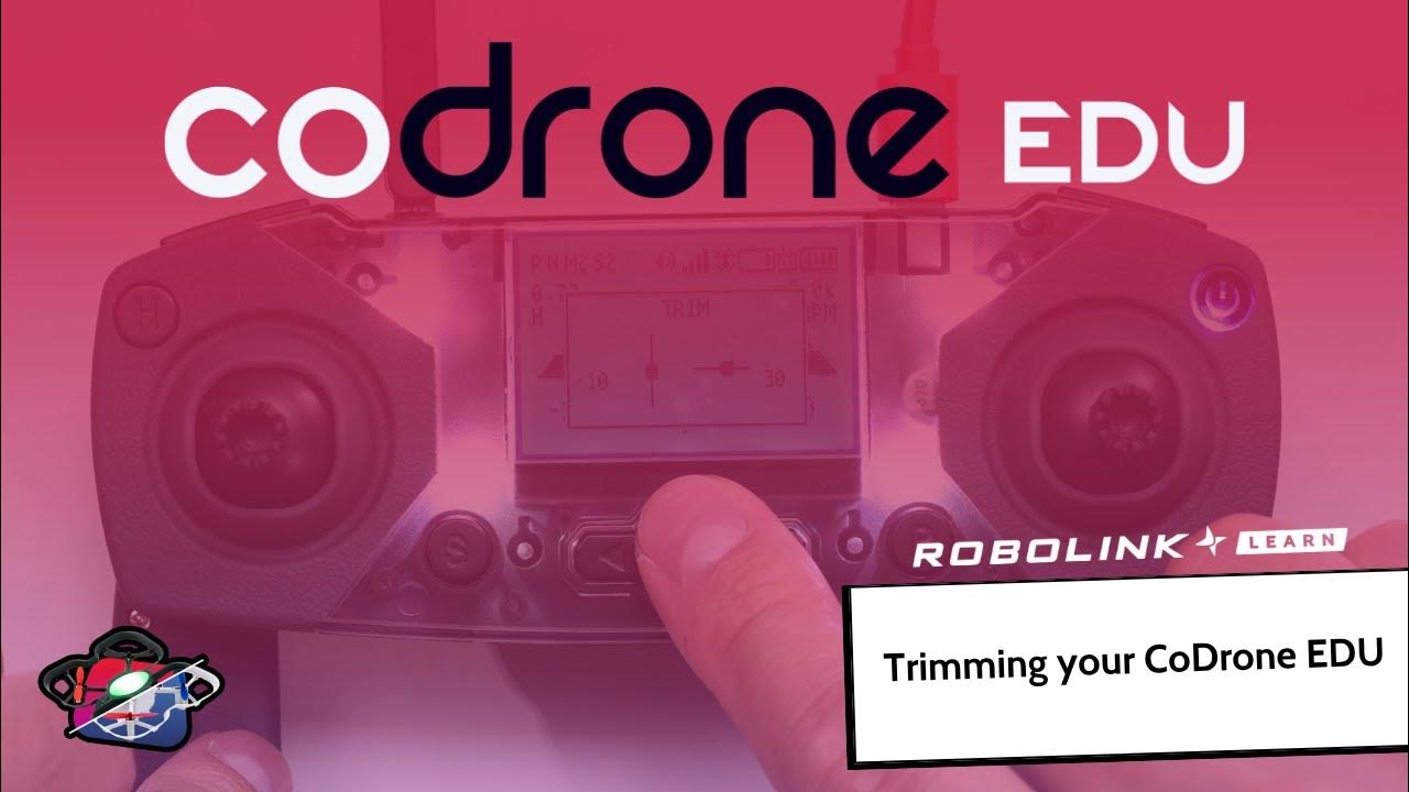 Trimming your CoDrone EDU - YouTube