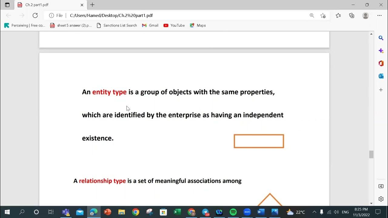 شرح database chapter 2 4 - YouTube