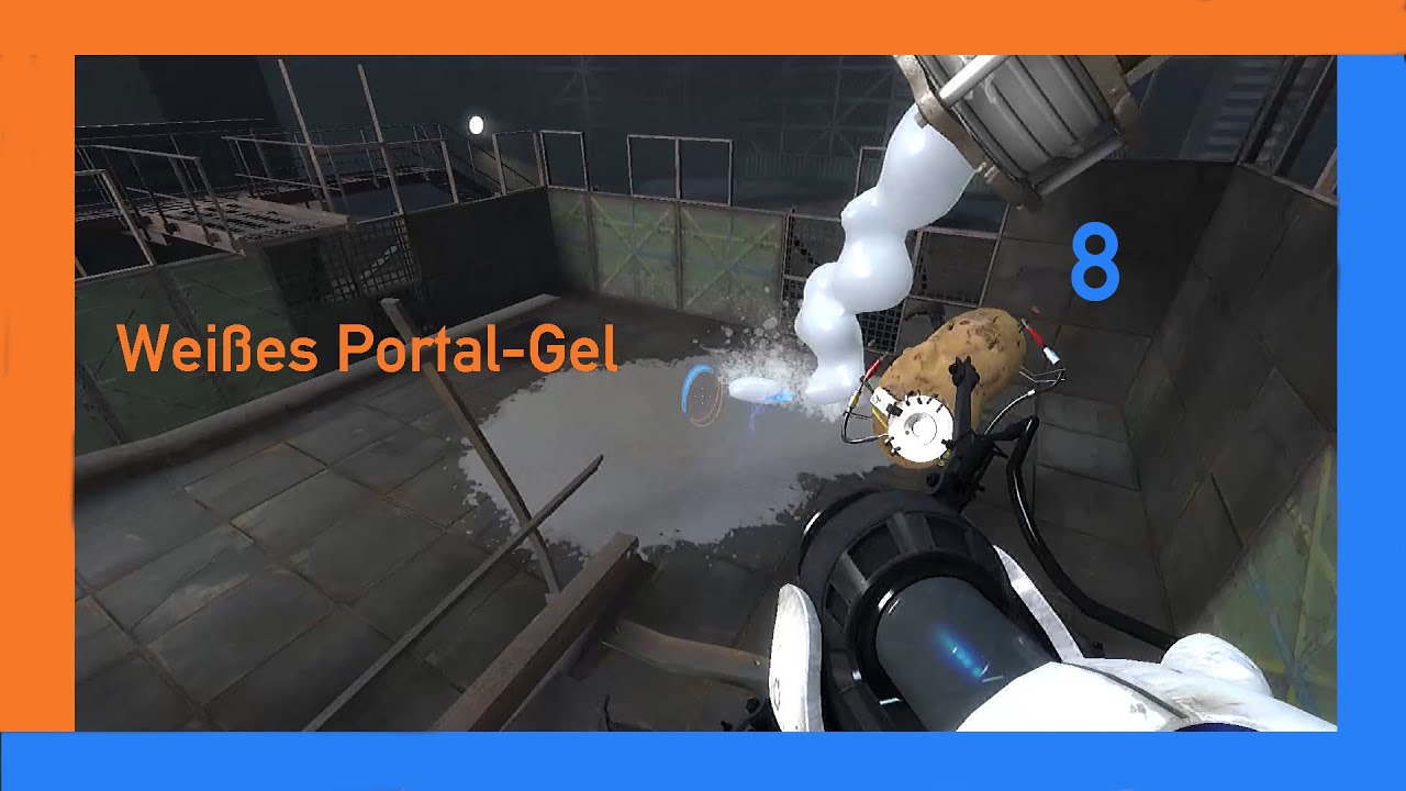 Let's Play Portal 2 Part 8 Weißes Portal-Gel - YouTube