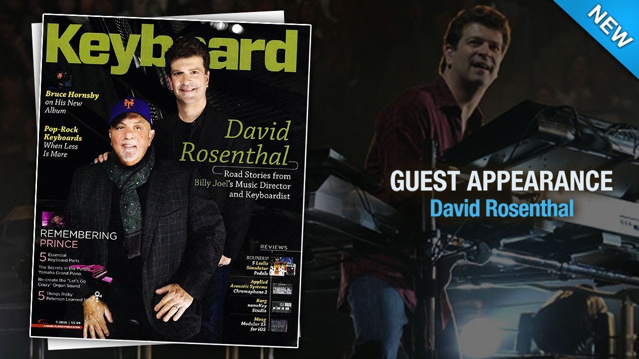 NAMM 2017: David Rosenthal talks (and plays) Billy Joel - YouTube