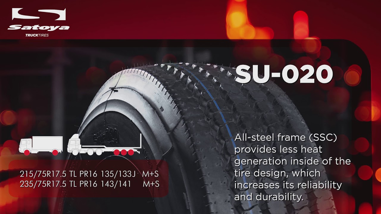 Truck Tyres SATOYA SU-020 - YouTube