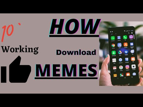 How to download memes 100%working - YouTube