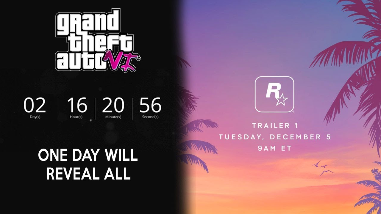The Countdown For The GTA 6 Trailer (OFFICIAL) - YouTube