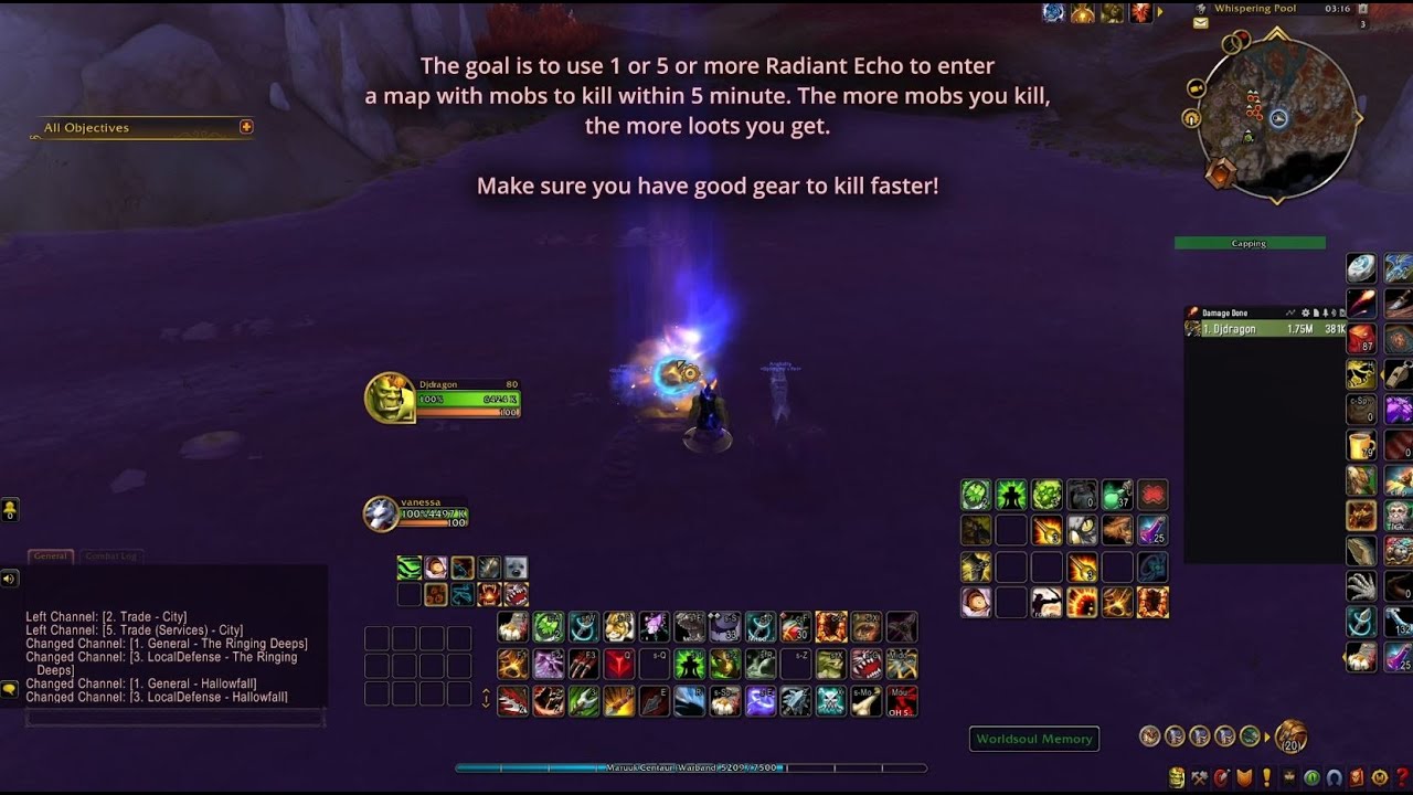 WoW│QUEST - A Radiant Echo - How to FIND the LOCATION ( If you can't )│Fast Guide 2025 - YouTube