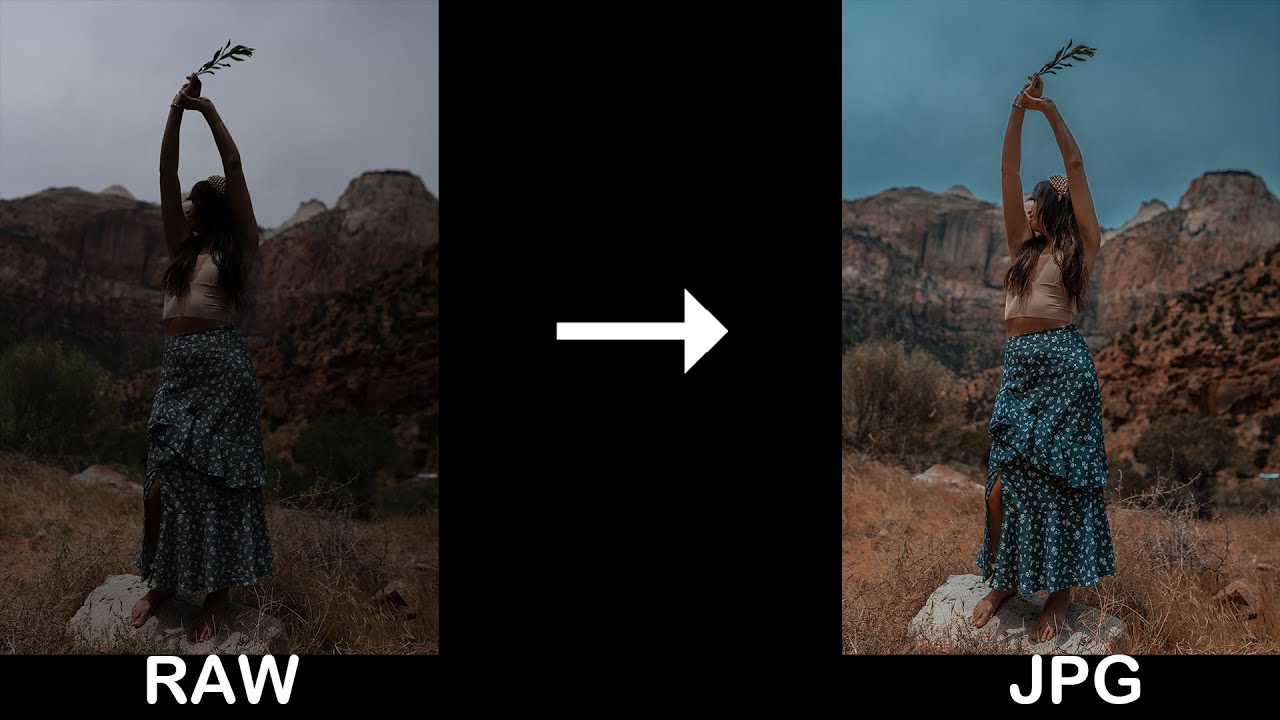 How To Edit RAW Images -| Basic Lightroom Techniques - YouTube