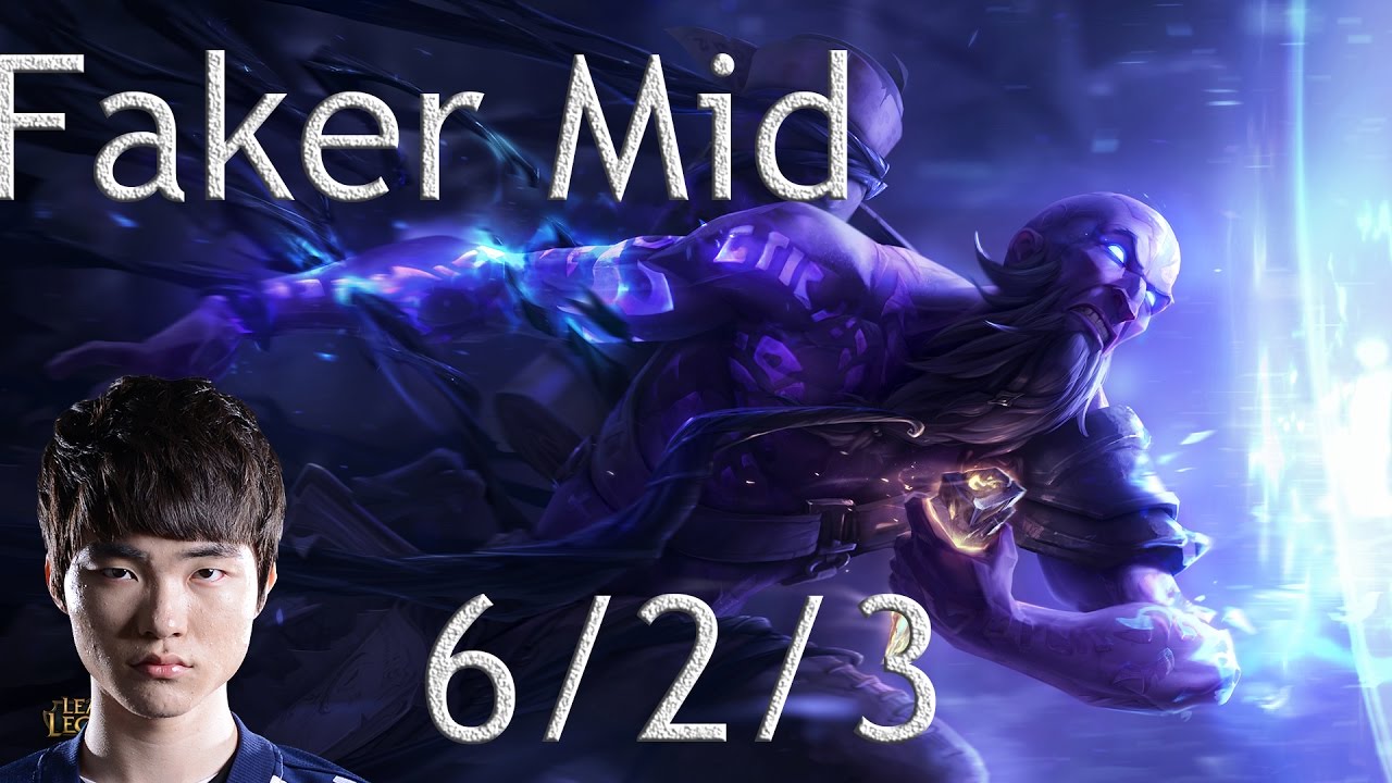 SKT T1 Faker [ Challenger Korea ] - Ryze vs Aurelion Sol [ S7 #05 ...