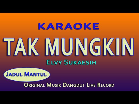TAK MUNGKIN ELVY SUKAESIH - KARAOKE NO VOKAL