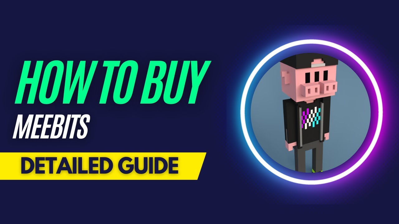 How and Where To Buy Meebits NFTs - Detailed Guide - YouTube