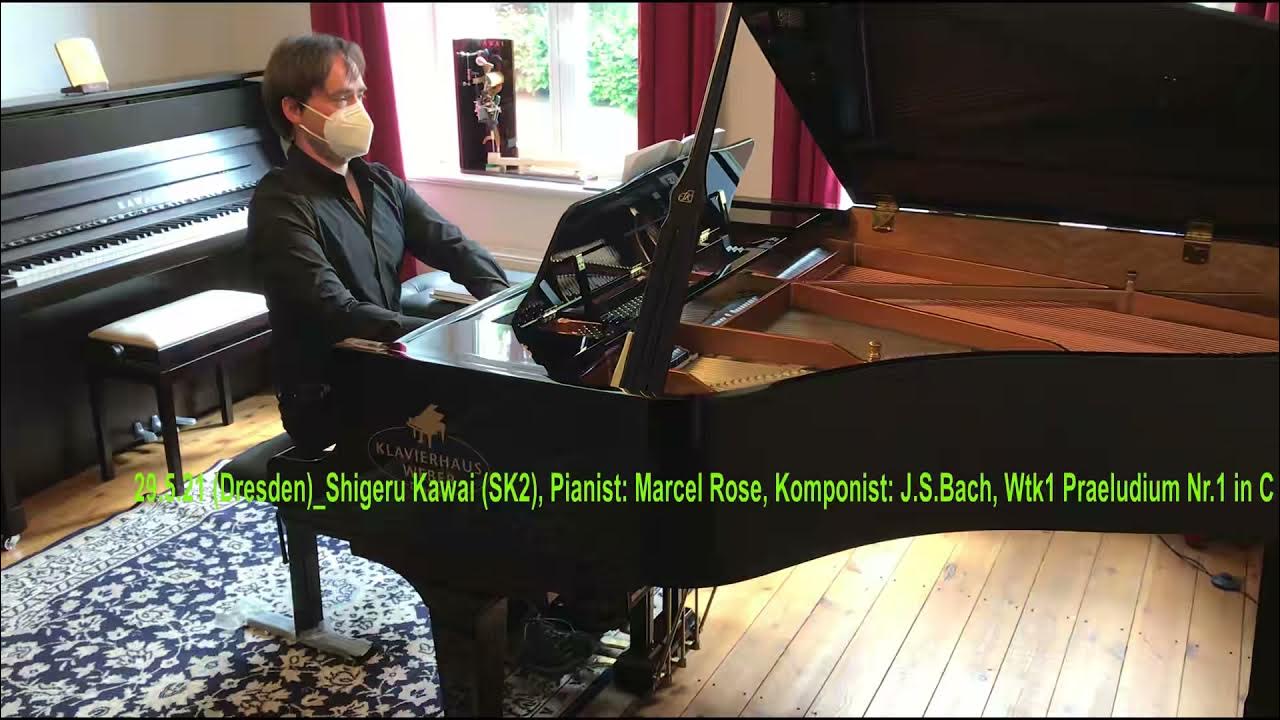 Shigeru Kawai Sk2 // Grand Piano // Bach // WtK 1 // Praeludium in C // Solo Piano ...