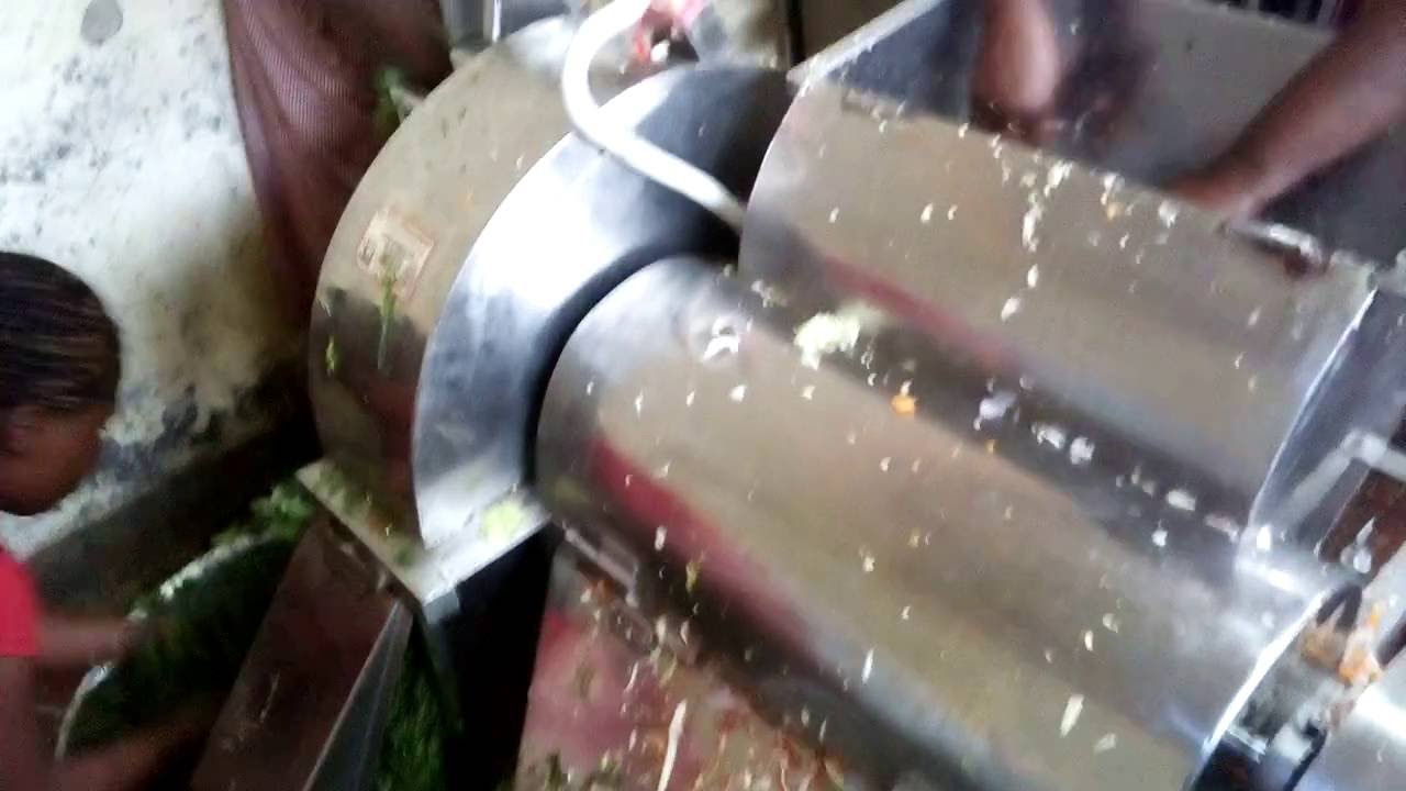 The best vegetable chopper in the world. #kales and 'hoho' demo - YouTube