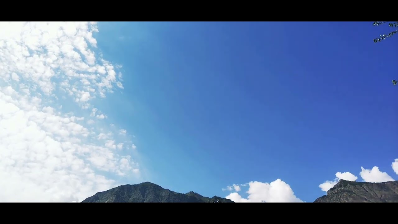 Clouds Time Lapse || Blue sky || Mountains, Gilgit Baltistan - YouTube