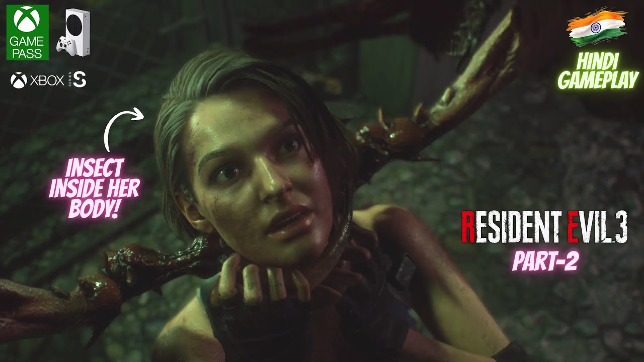 Surviving the Insect Hive in Resident Evil 3 | Part-2 | XBOX Gameplay ...