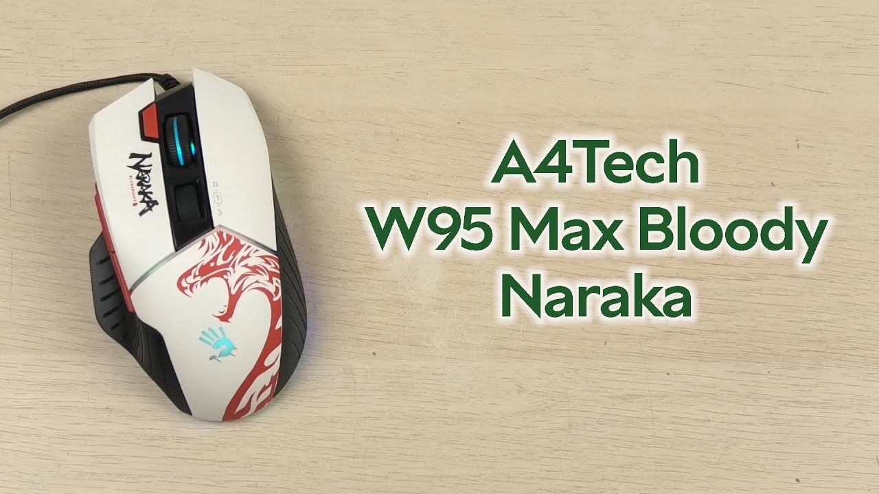 Розпаковка A4Tech W95 Max Bloody USB Naraka - YouTube