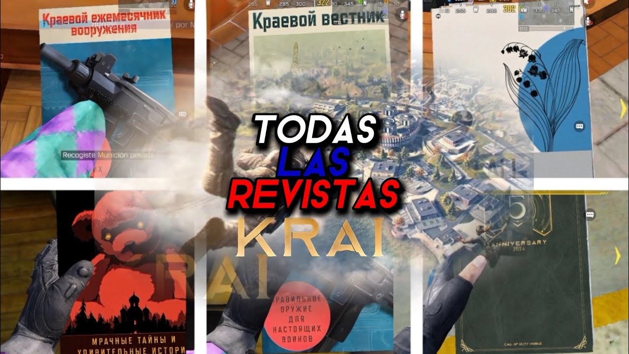 Cómo encontrar todas las revistas de BR Krai En CODM 📰 - YouTube