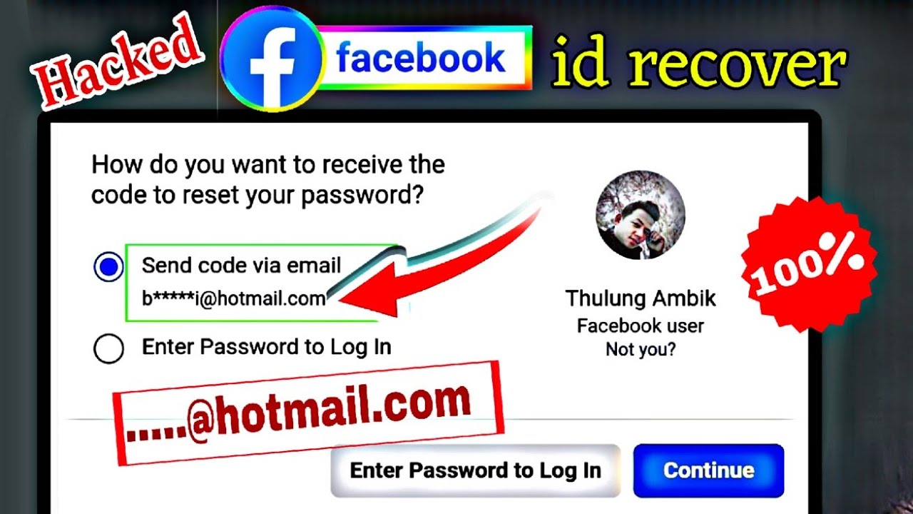 Facebook hacked | the hacker of my fb account is using hotmail | how to ...