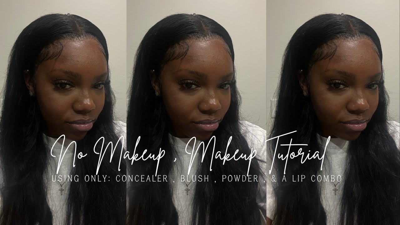 My 2024 No Makeup, Makeup Tutorial: Only using beauty supply store products { Beginner Friendly ...