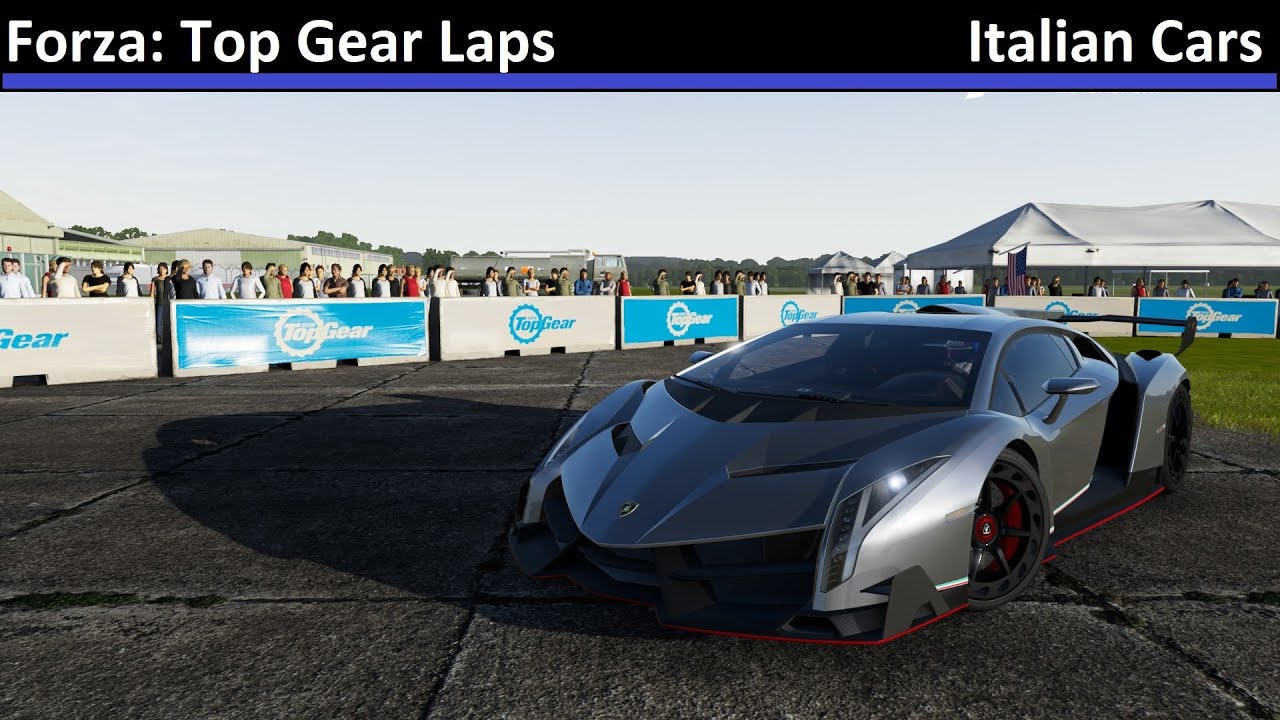Forza: Top Gear Laps - Italian Cars (Forza Motorsport 6) - YouTube