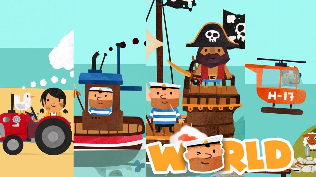 Fiete World - All Vehicles : Tractor, Pirate Ship, Helicopter and More ...