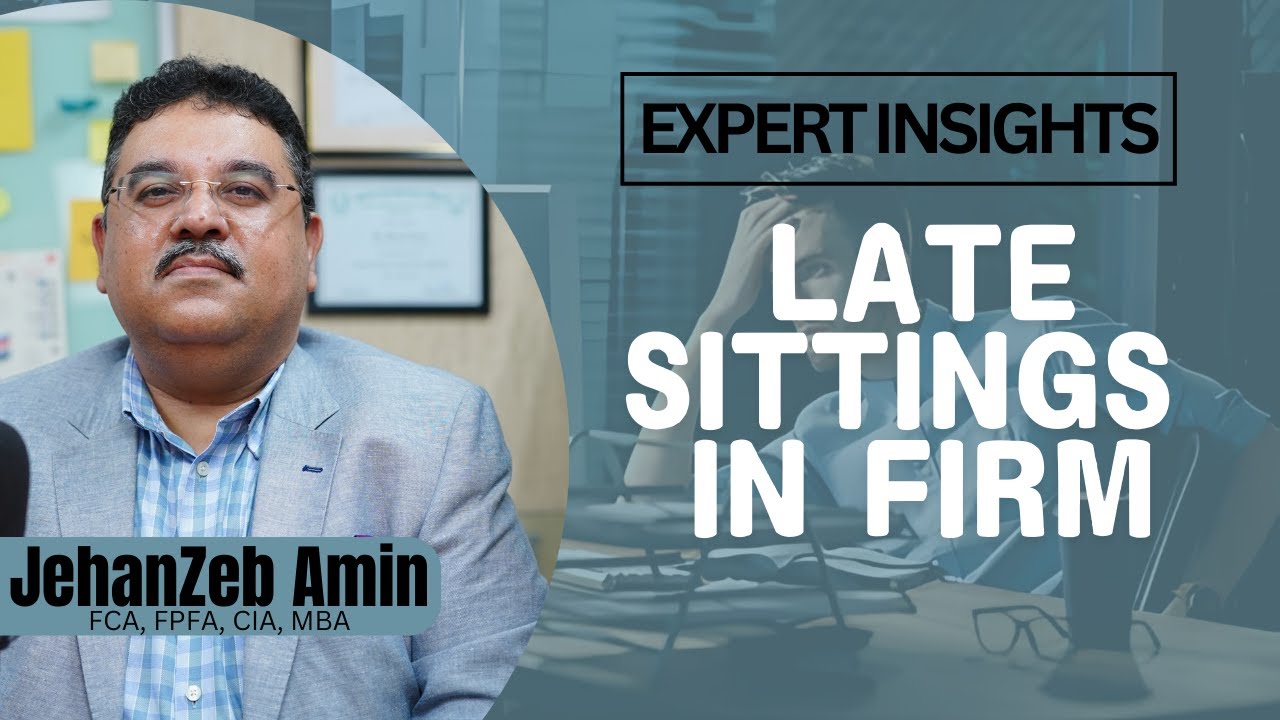 JehanZeb Amin FCA (PwC Partner) Discusses the Challenges of Late ...