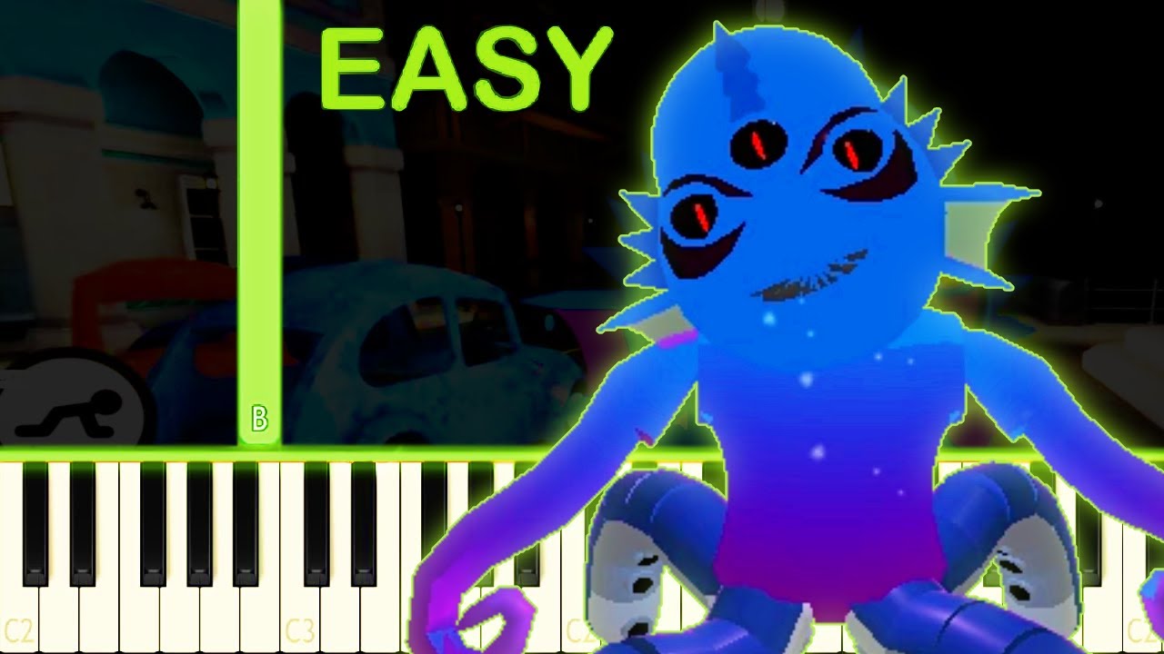KRAXICORDE KRAKEN´S THEME - EASY Piano Tutorial - YouTube