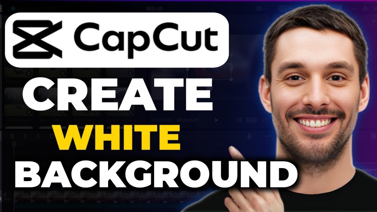 How To Add White Background In Capcut Pc | How To Add White Background ...