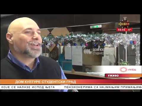 20.12.2018. TV Studio B Boris Postovnik o programu Doma kulture ...