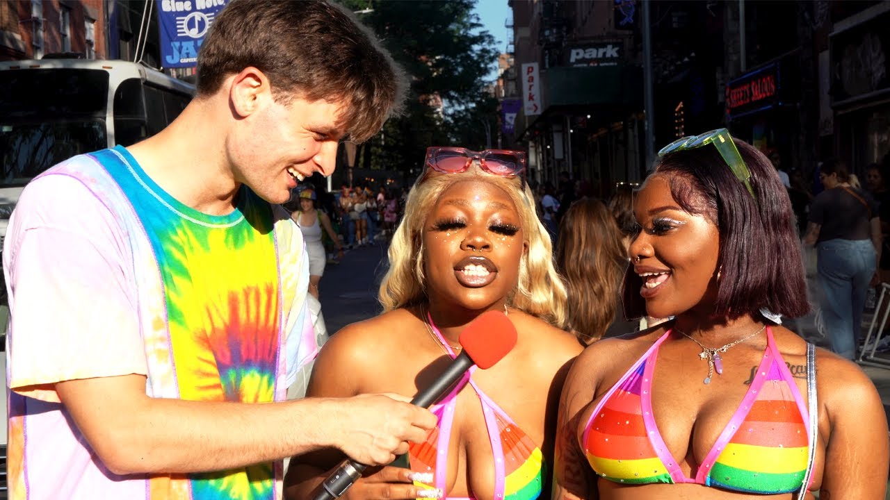 I got a TWERKING LESSON at NYC Pride! - YouTube