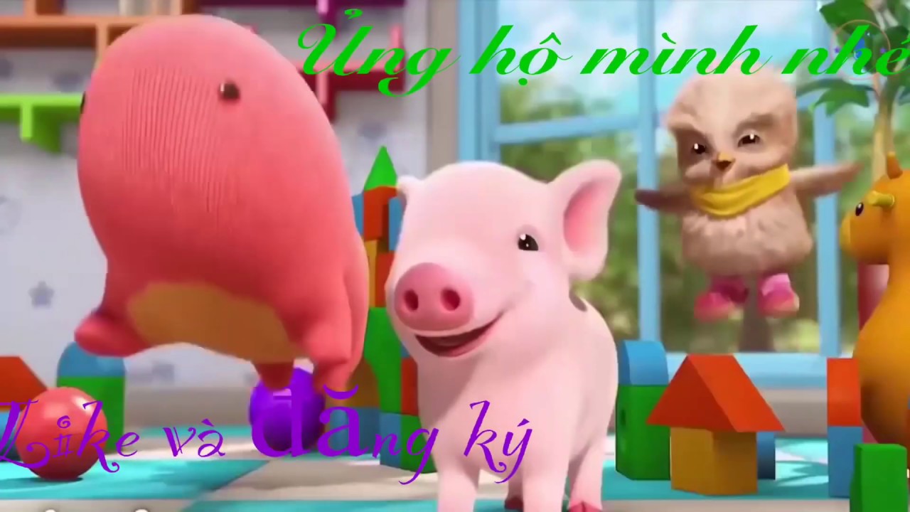 Liên khúc nhạc thiếu nhi. Con heo đất - Chú ếch con.Nhac Remix...[Tuấn ...