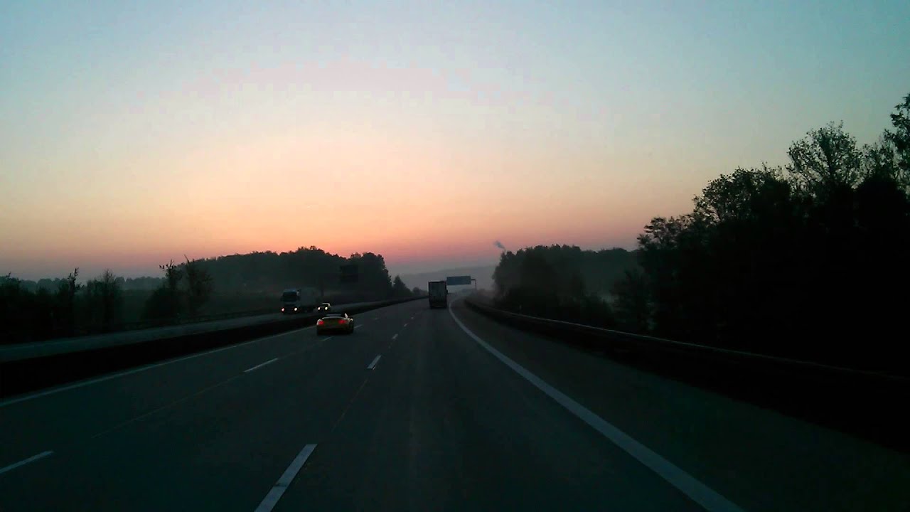 German Autobahn (A4) - YouTube