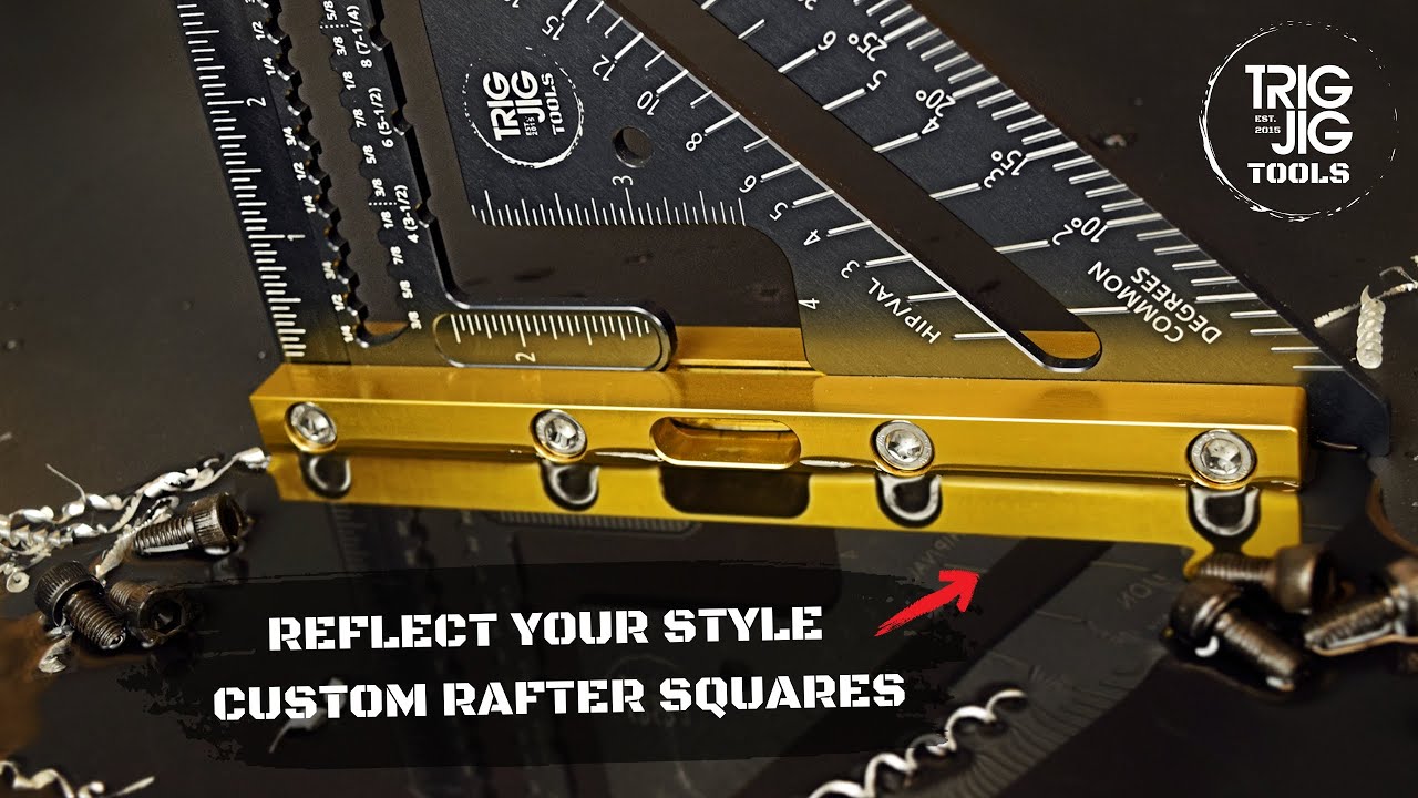 RSA7 Fixed NEW Custom Color Rafter Squares - YouTube