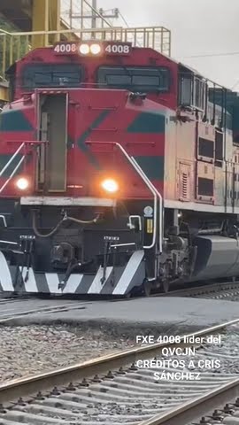 FXE 4008 líder del Químico Veracruz Jesús de nazareno #emdtrain #train #ferromex #railway # ...